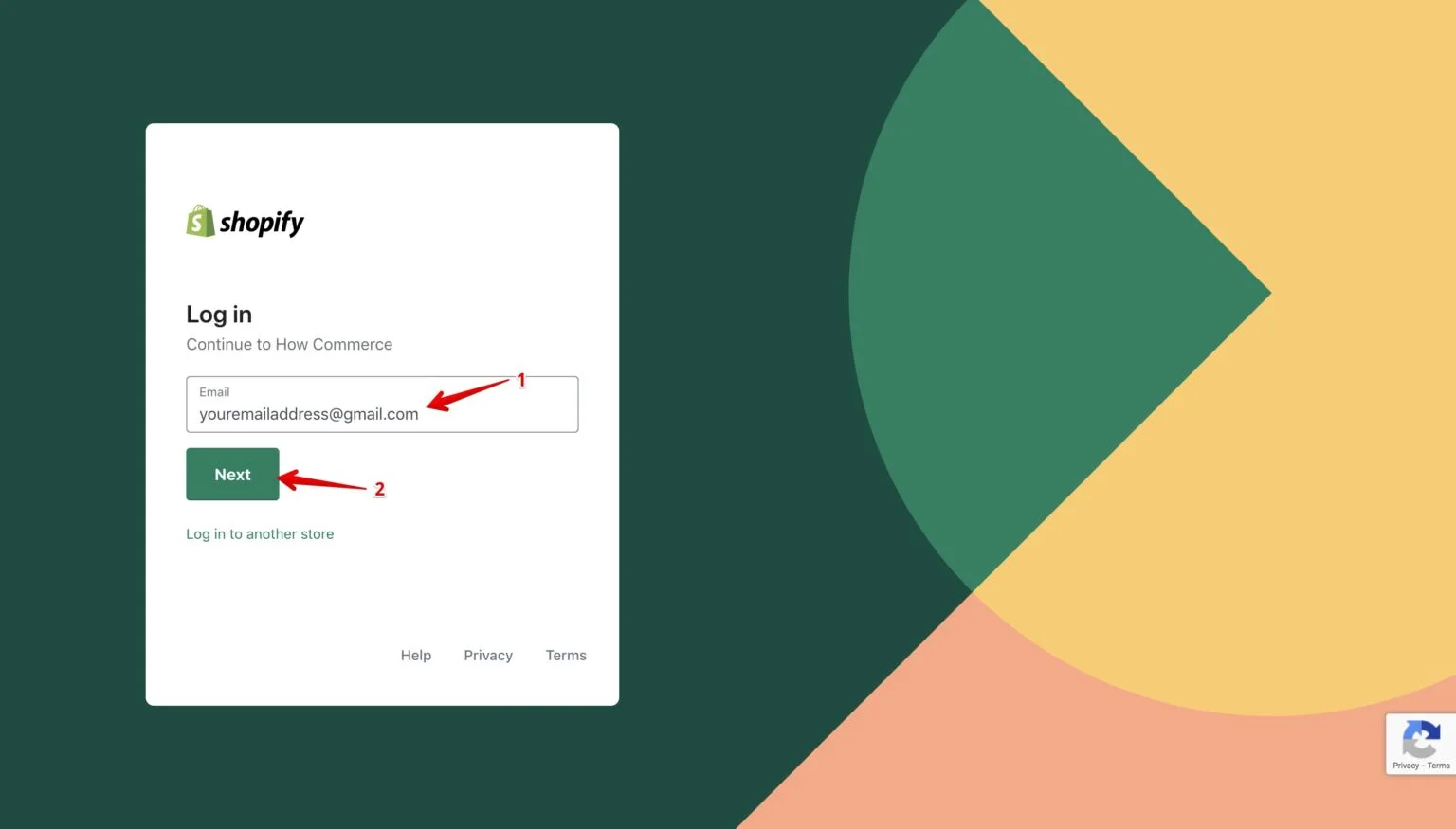 How to Login to Your Shopify Store - Shopify Admin Login